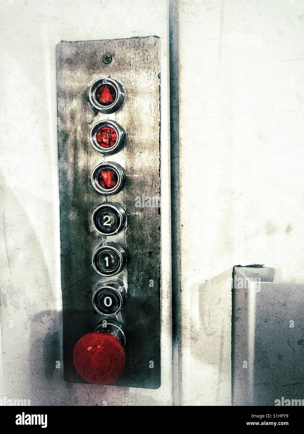 Elevator buttons hi-res stock photography and images - Alamy