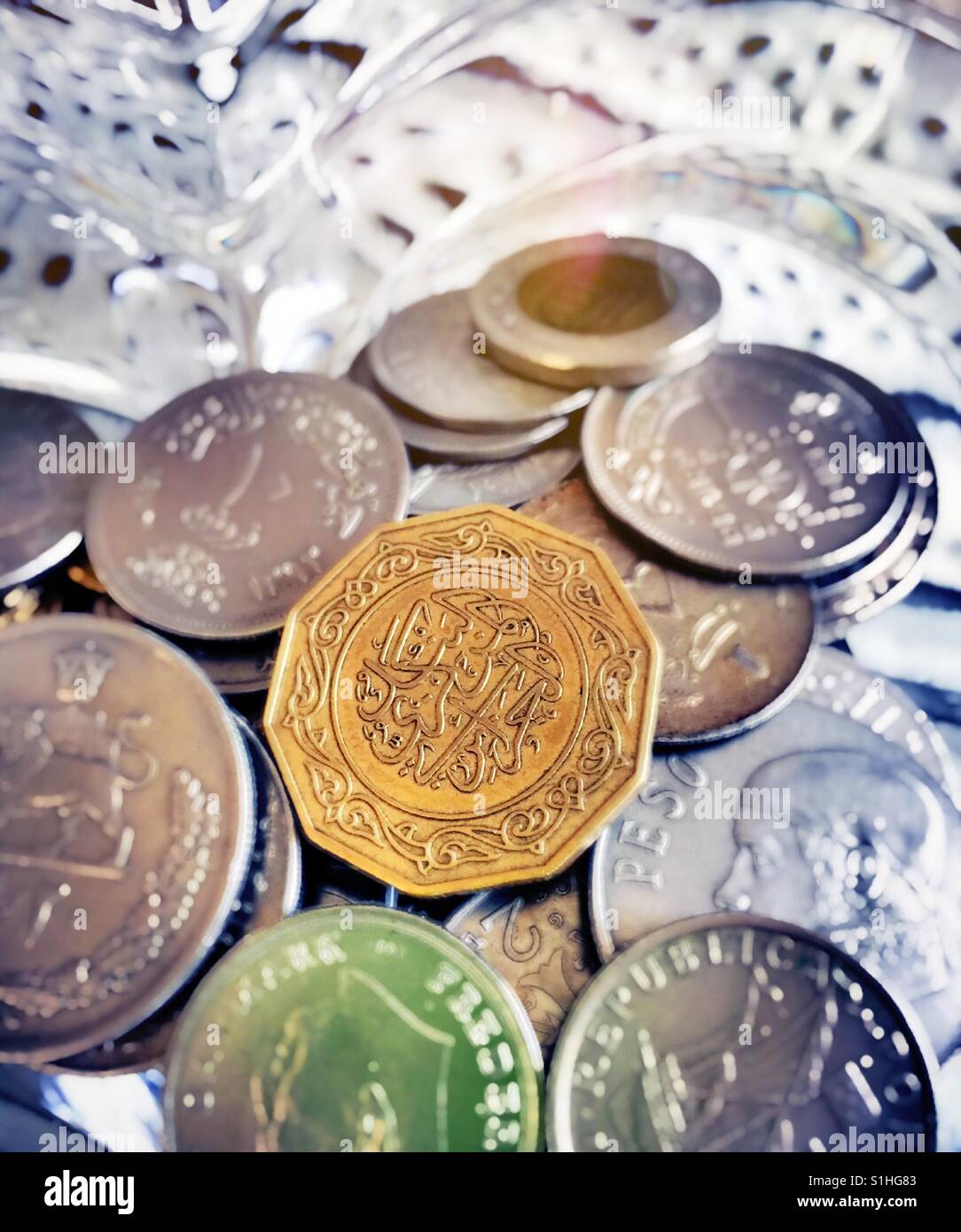 Arabic coins hi-res stock photography and images - Alamy