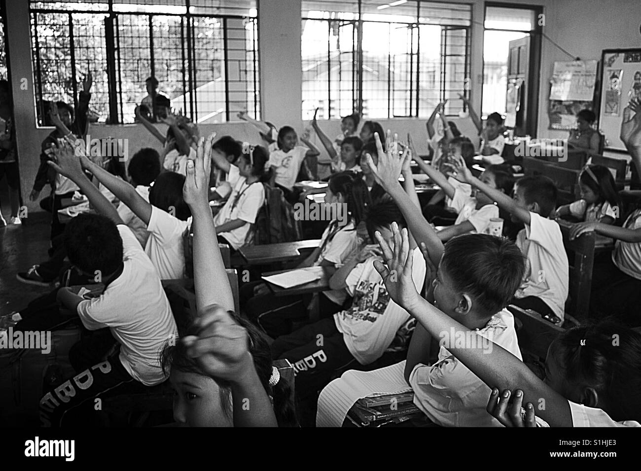 Student recite teacher hi-res stock photography and images - Alamy