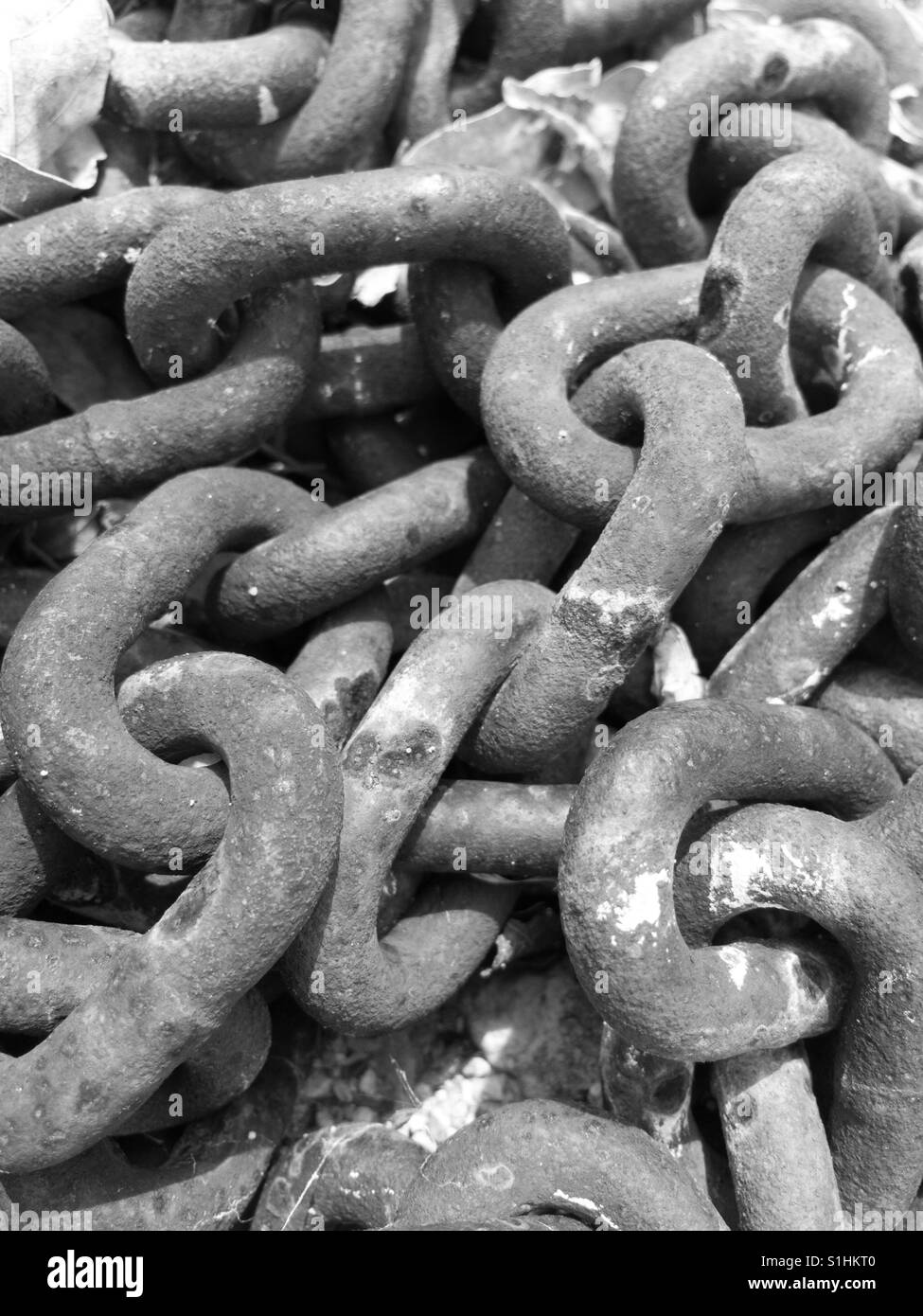 Metal iron rusty Black and White Stock Photos & Images - Alamy