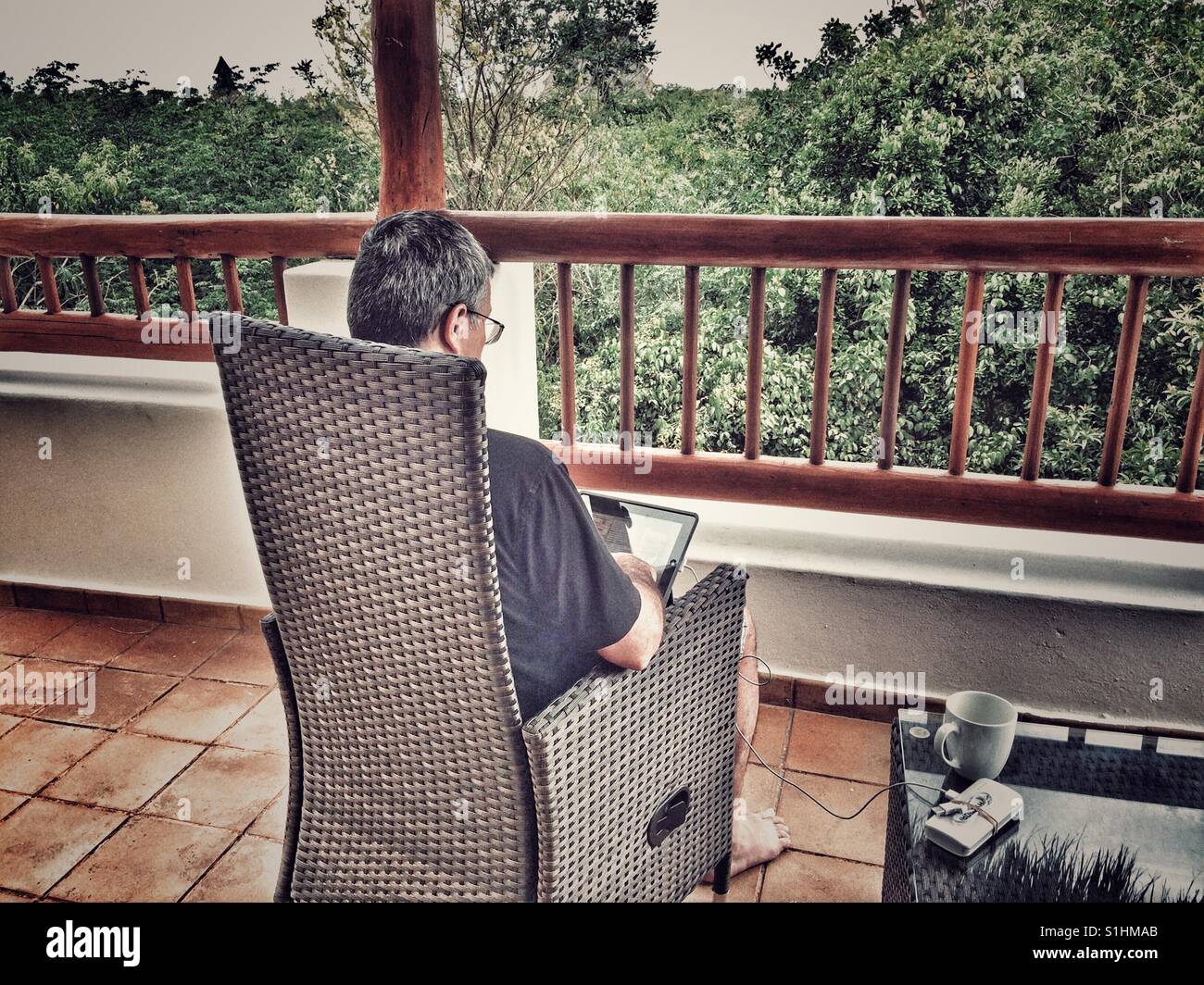 Working in the jungle hi-res stock photography and images - Alamy