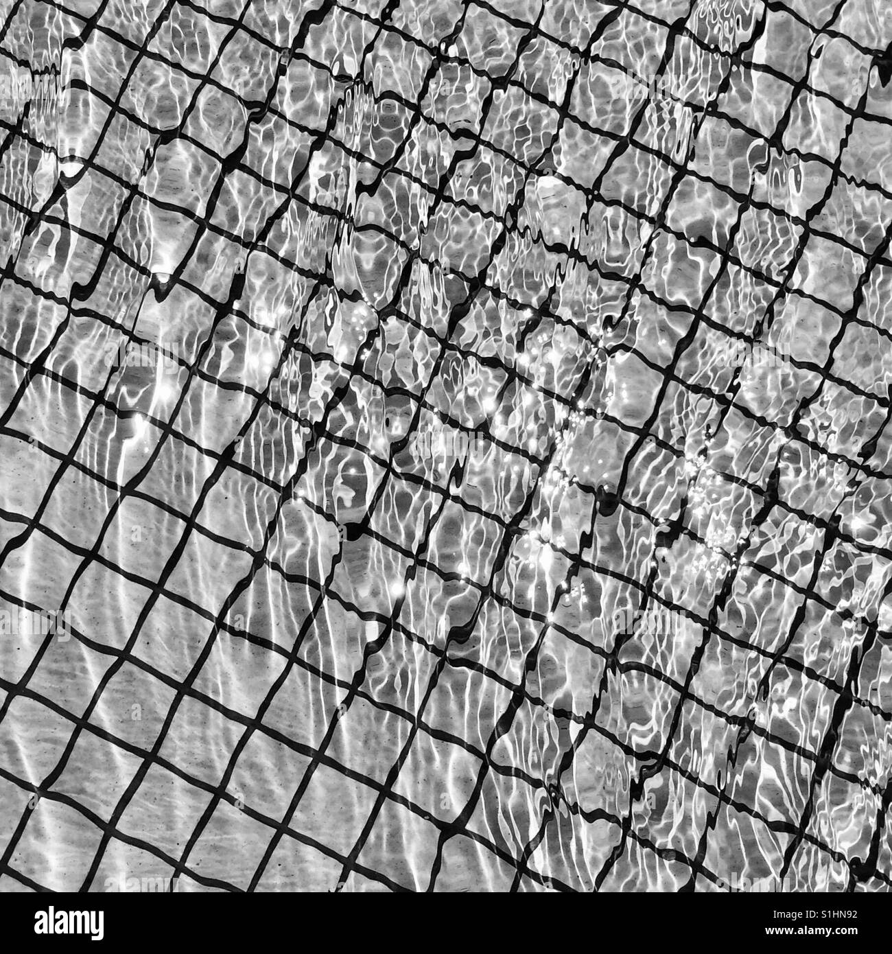 Water ripples Black and White Stock Photos & Images - Alamy