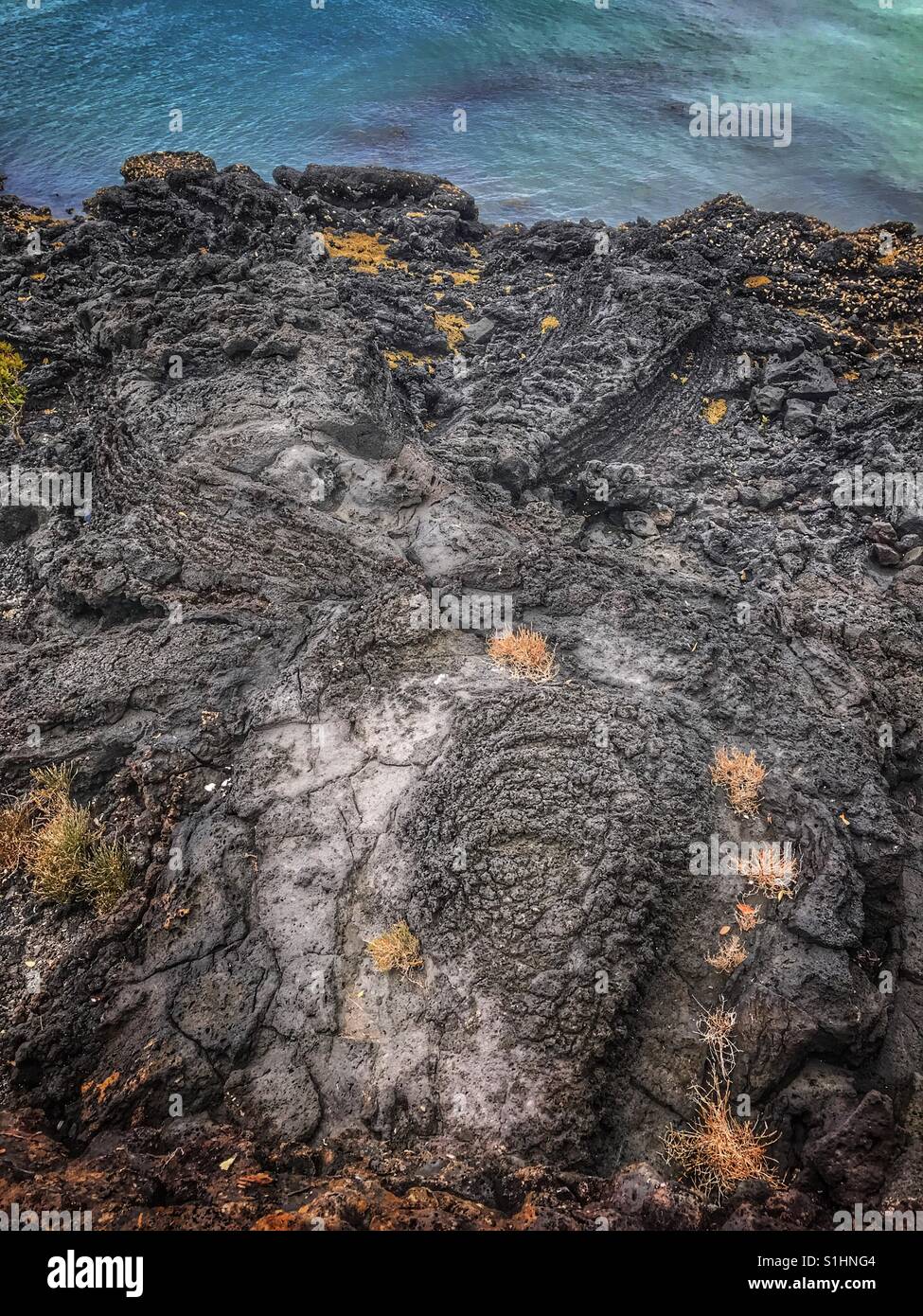 Lava sea volcano hi-res stock photography and images - Alamy