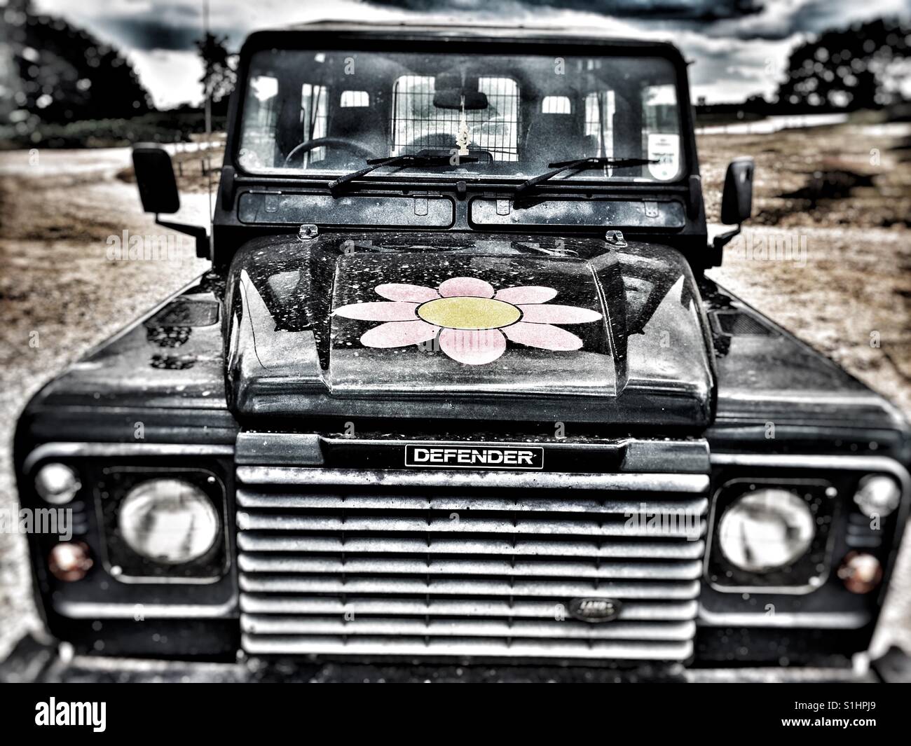 Land Rover Defender Stock Photo - Alamy