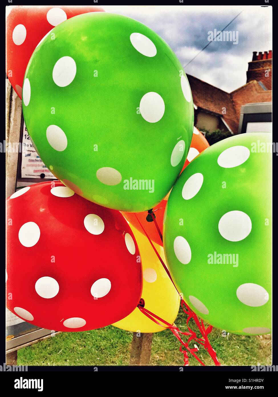 Spotty balloons hi-res stock photography and images - Alamy