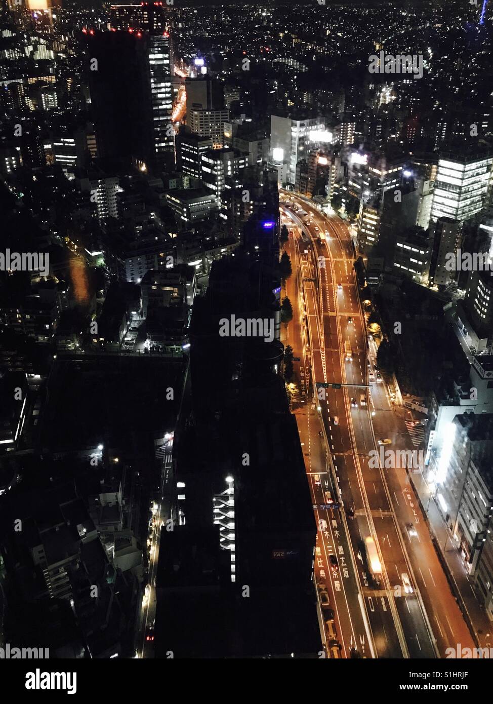 Shibuya night view hi-res stock photography and images - Alamy