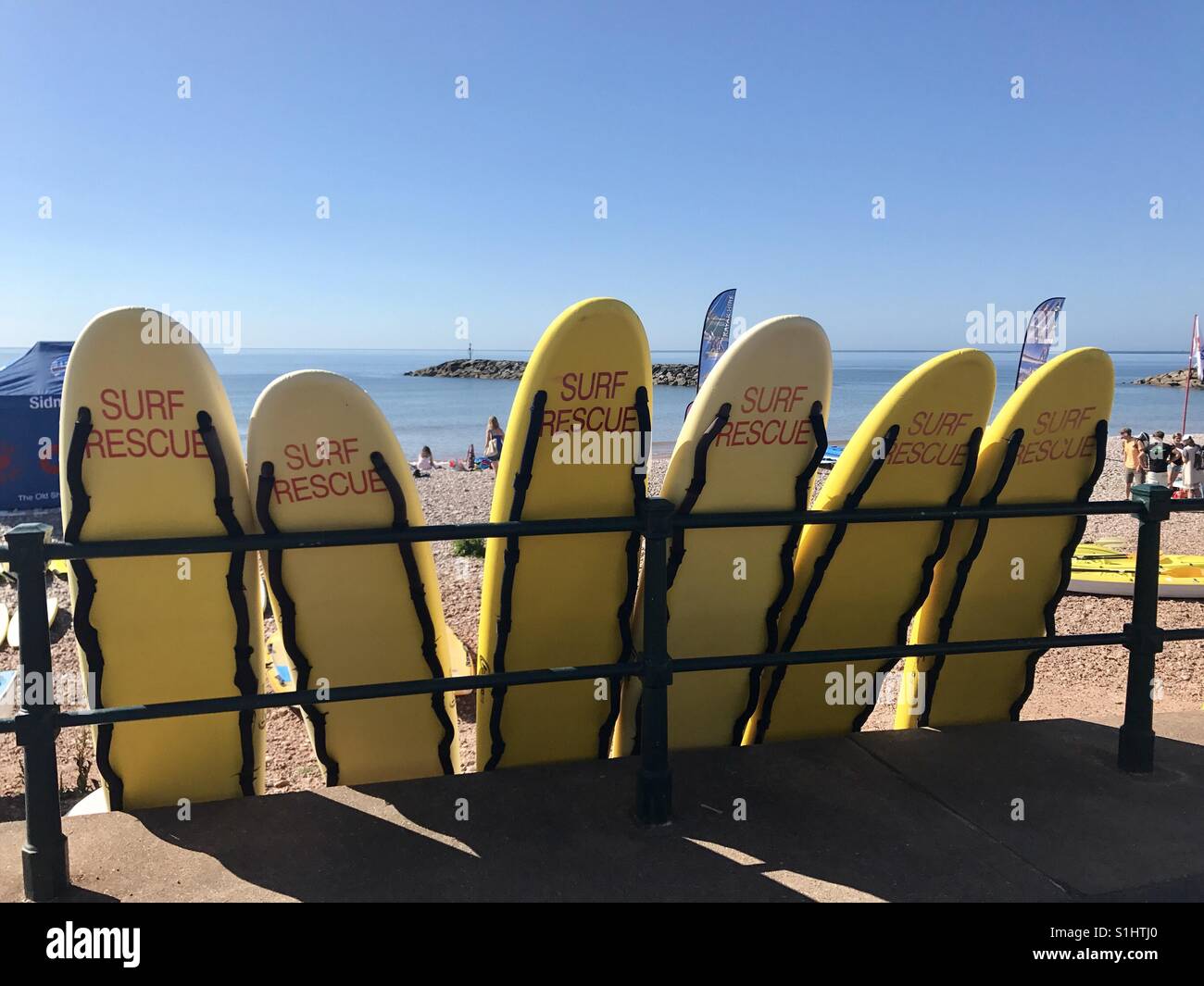 Surf rescue boards hi-res stock photography and images - Alamy