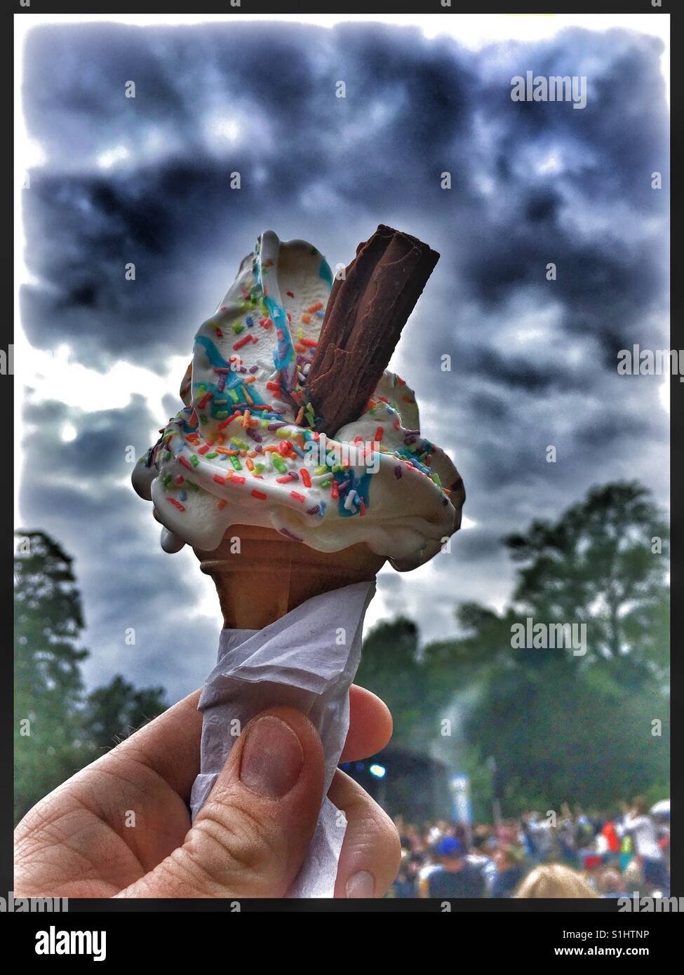 99 flake ice cream hi-res stock photography and images - Alamy