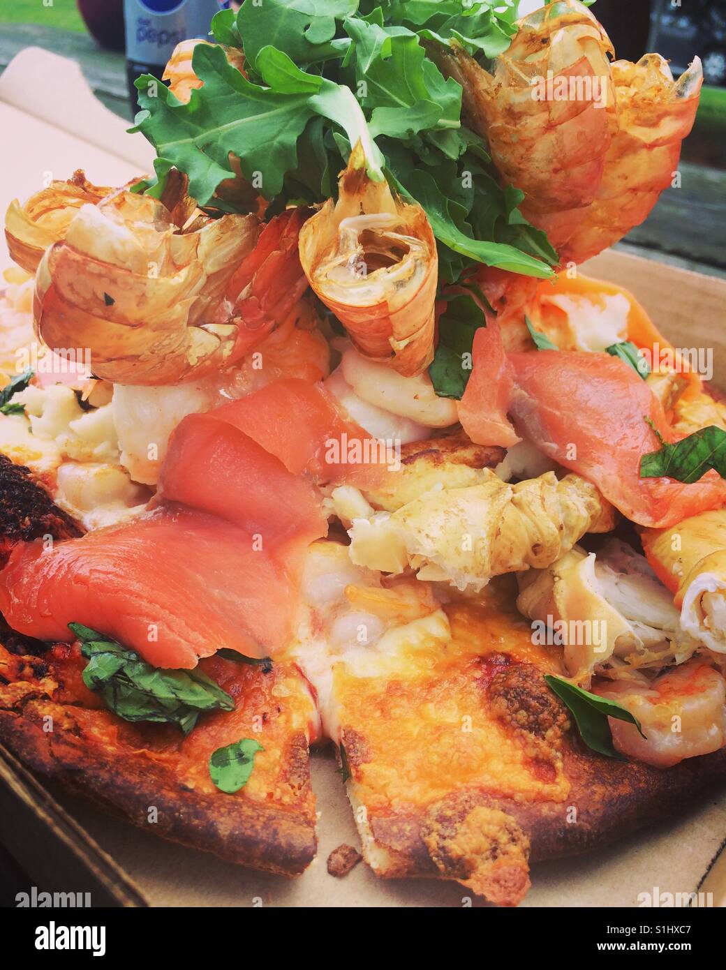 Crispy seafood hi-res stock photography and images - Alamy