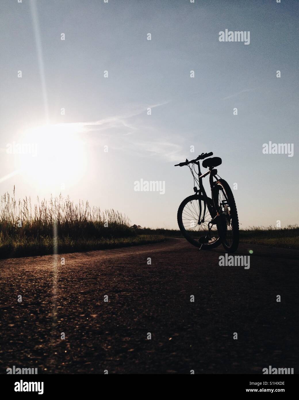 Shadow bike wheels hi-res stock photography and images - Alamy