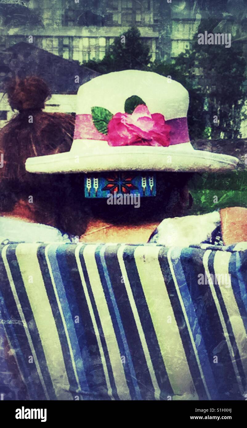 Fancy hat hi-res stock photography and images - Alamy