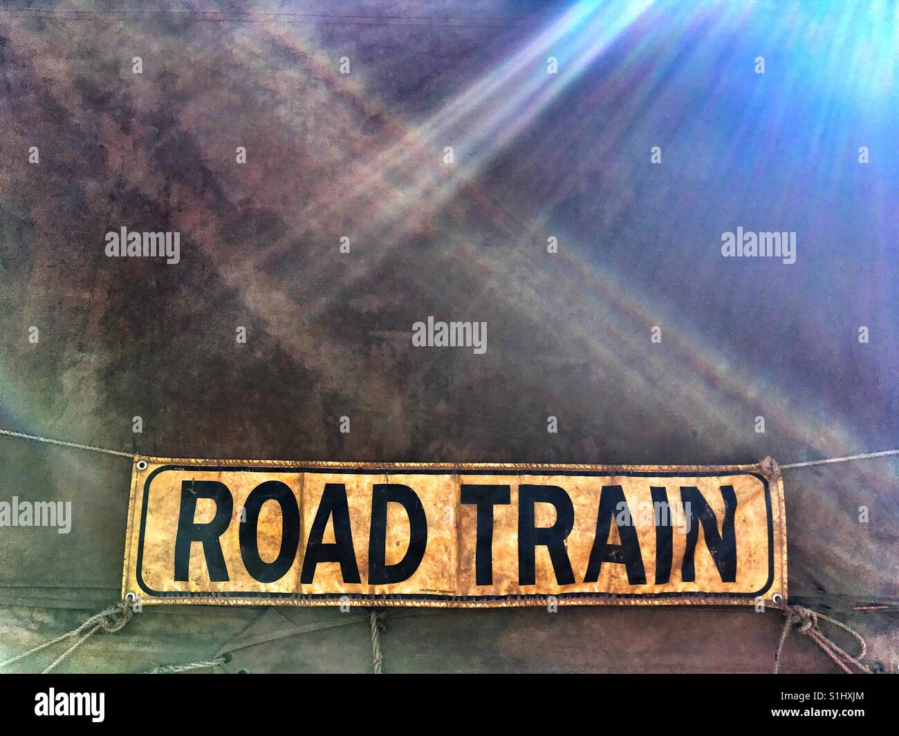 Australia road train hi-res stock photography and images - Alamy