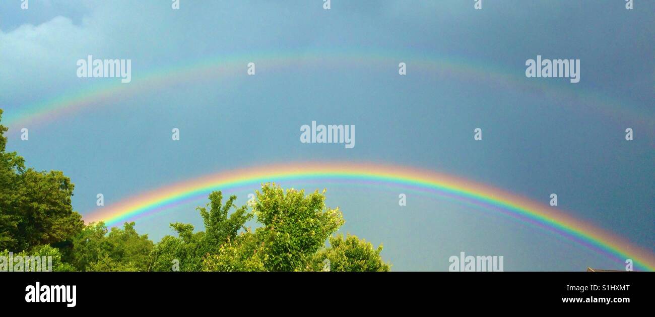 Double rainbows hi-res stock photography and images - Alamy
