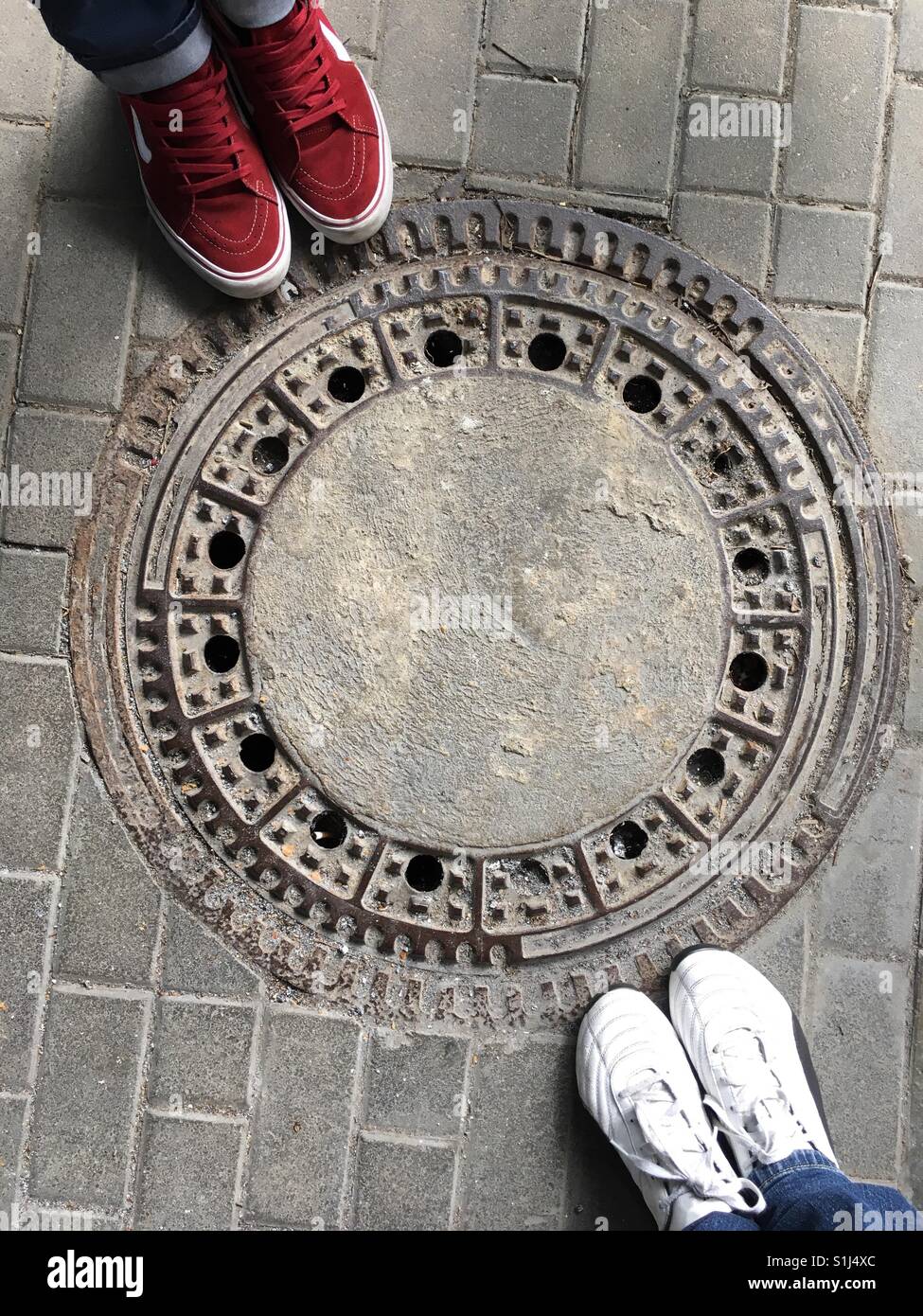 Gully manhole hi-res stock photography and images - Alamy