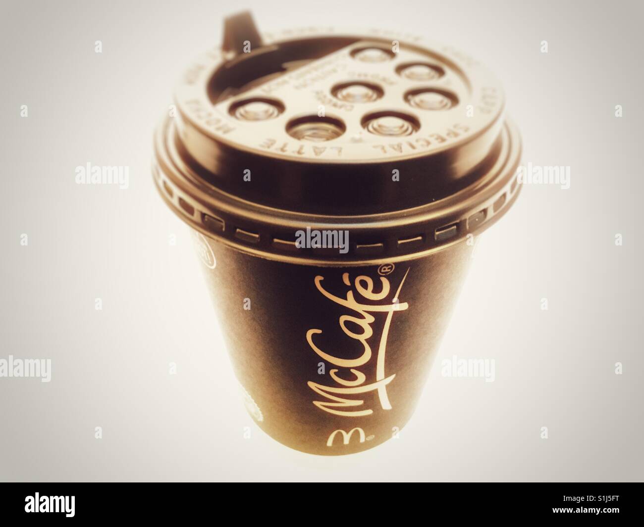 McCafe coffee cup Stock Photo - Alamy