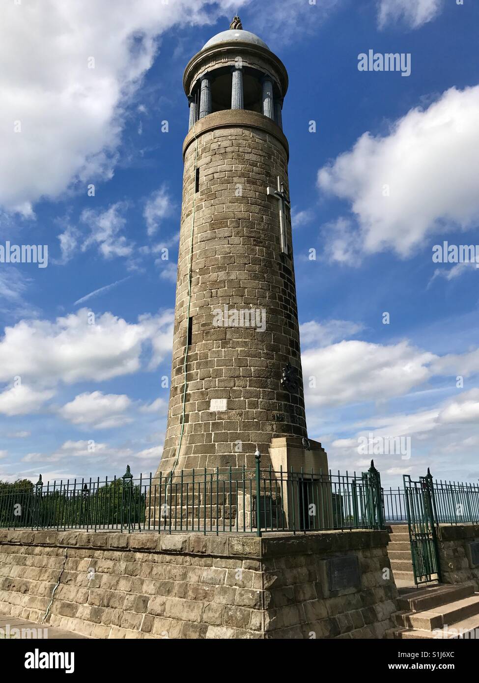 Crich stand sherwood foresters regimental memorial hi-res stock ...