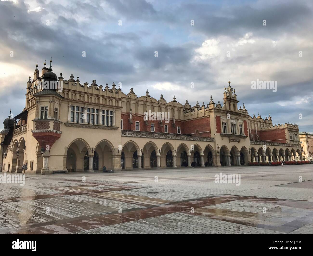 Main market square Krakow Poland Stock Photo - Alamy
