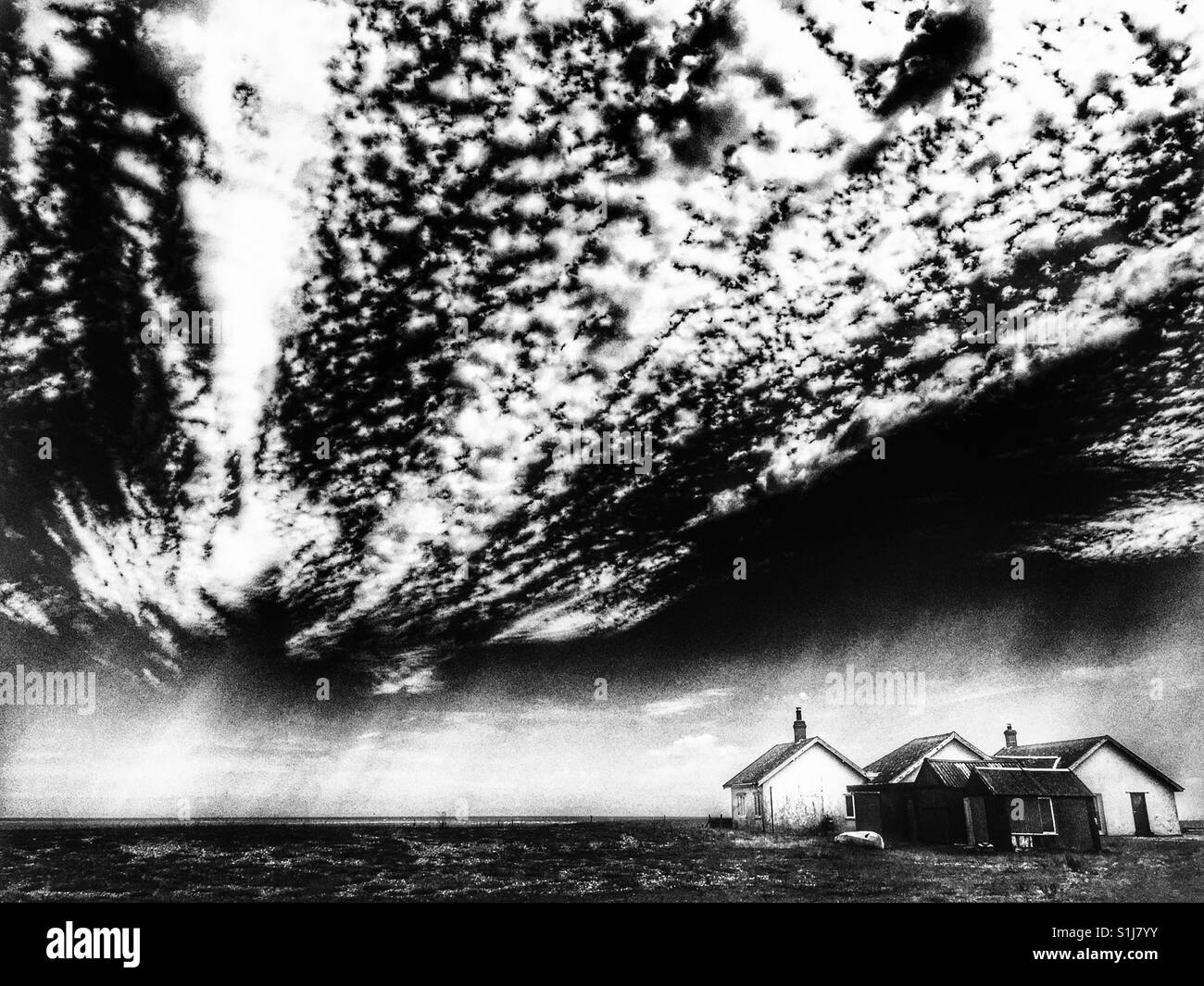 Coastal street uk Black and White Stock Photos & Images - Alamy