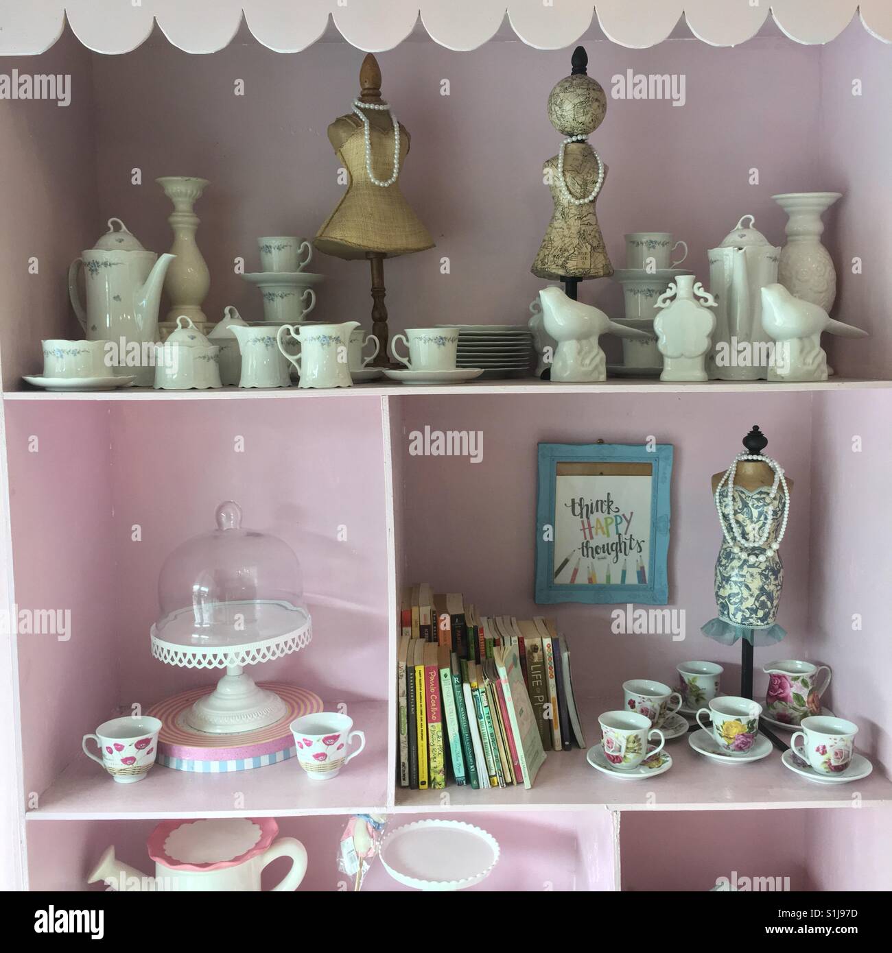 Tea set display hi-res stock photography and images - Alamy