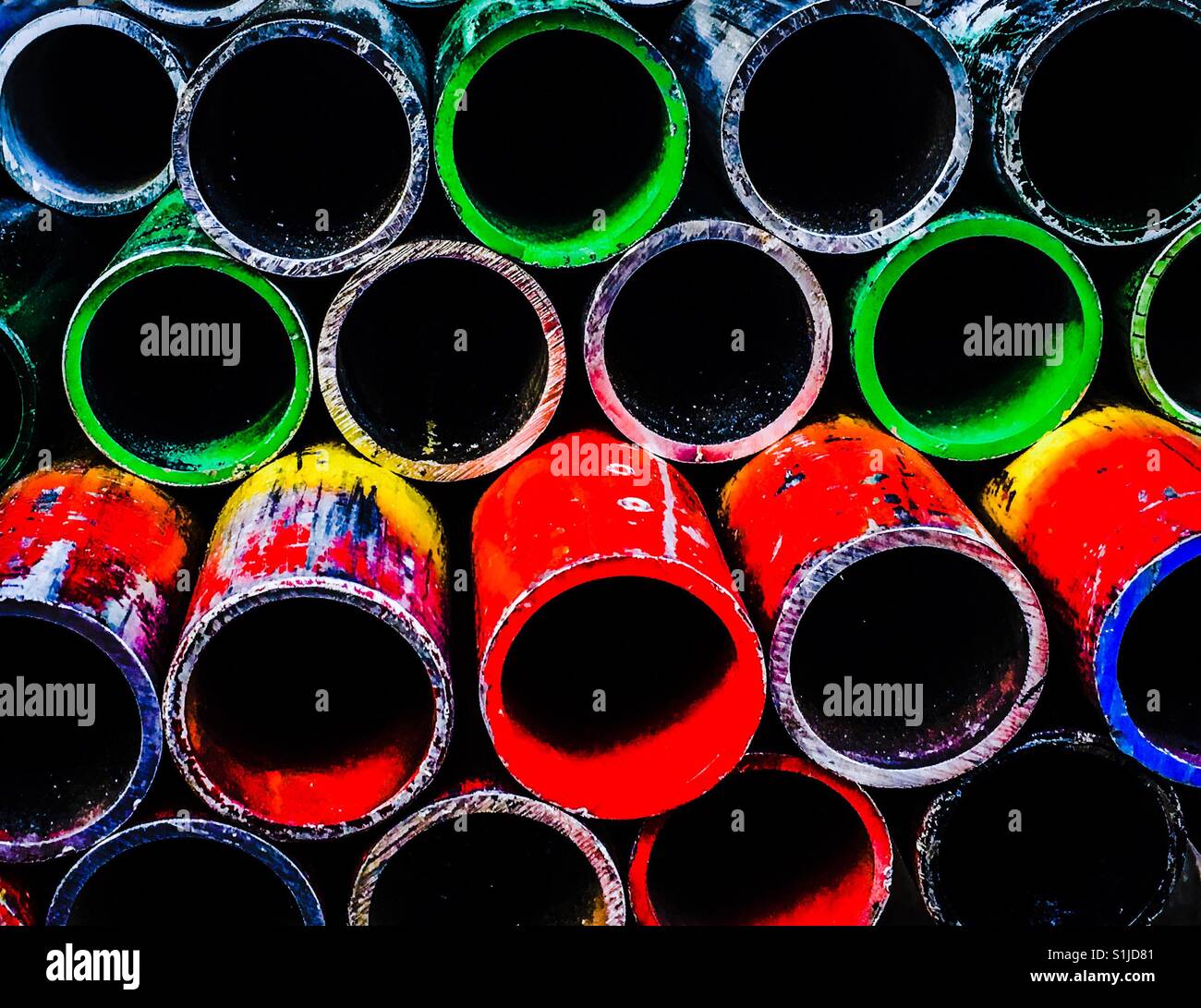 Rainbow pipes hi-res stock photography and images - Alamy
