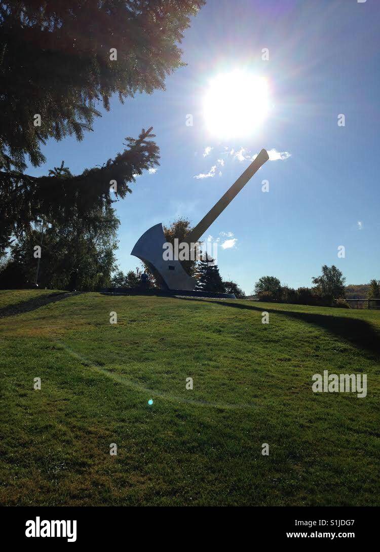 World's Largest Axe Stock Photo - Alamy