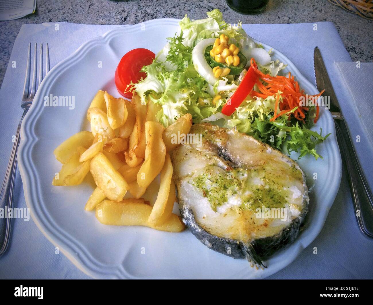 Hake dishes hi-res stock photography and images - Alamy