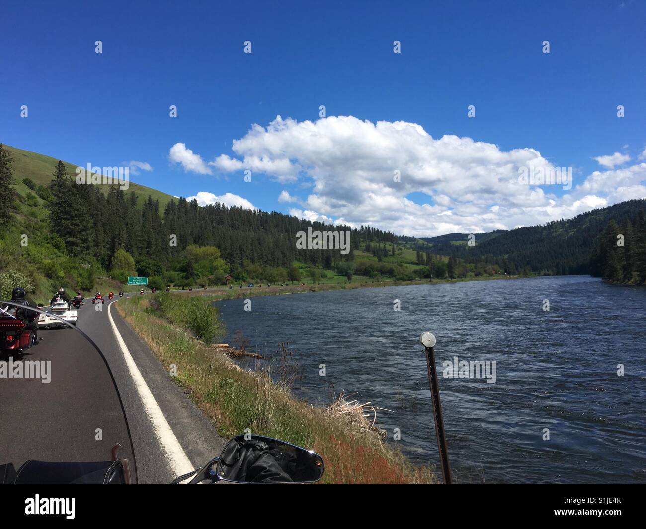 Motorcycle open road hi-res stock photography and images - Alamy