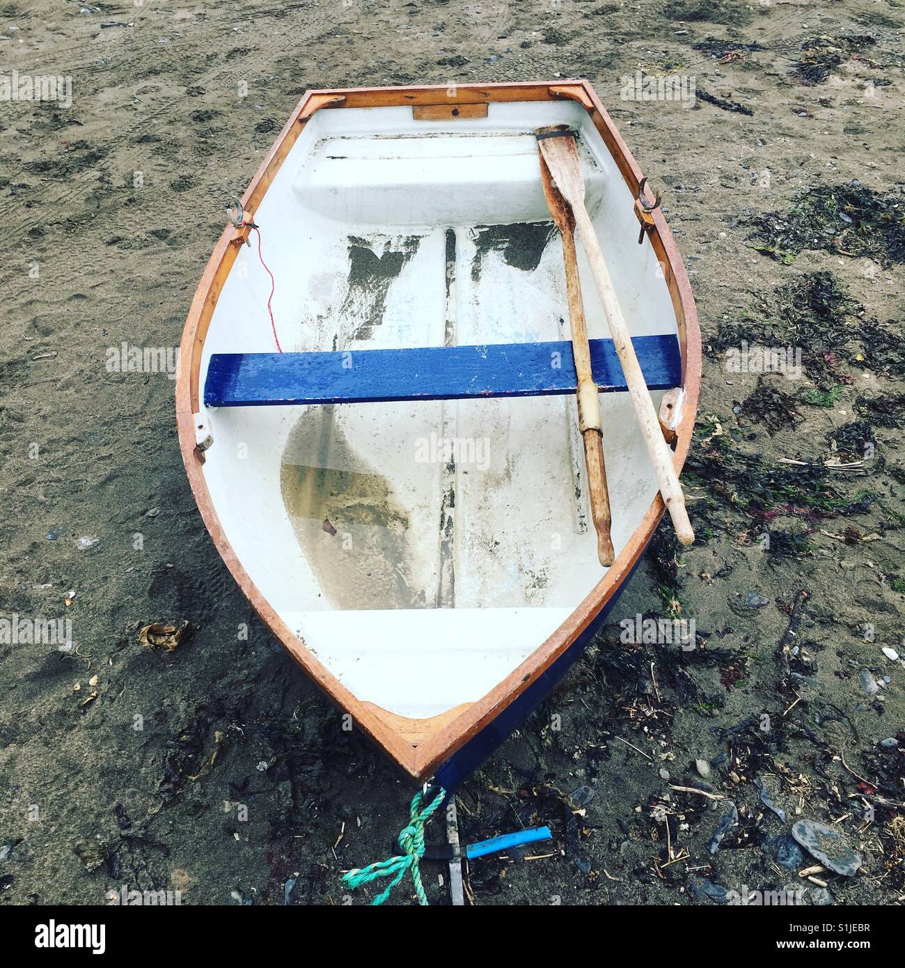 Small rowing boat Stock Photo - Alamy