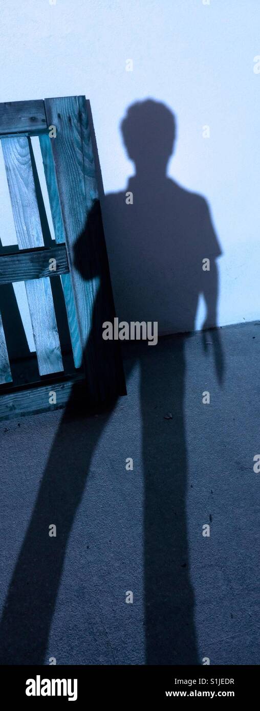 Self Portrait In Shadows High Resolution Stock Photography and Images ...