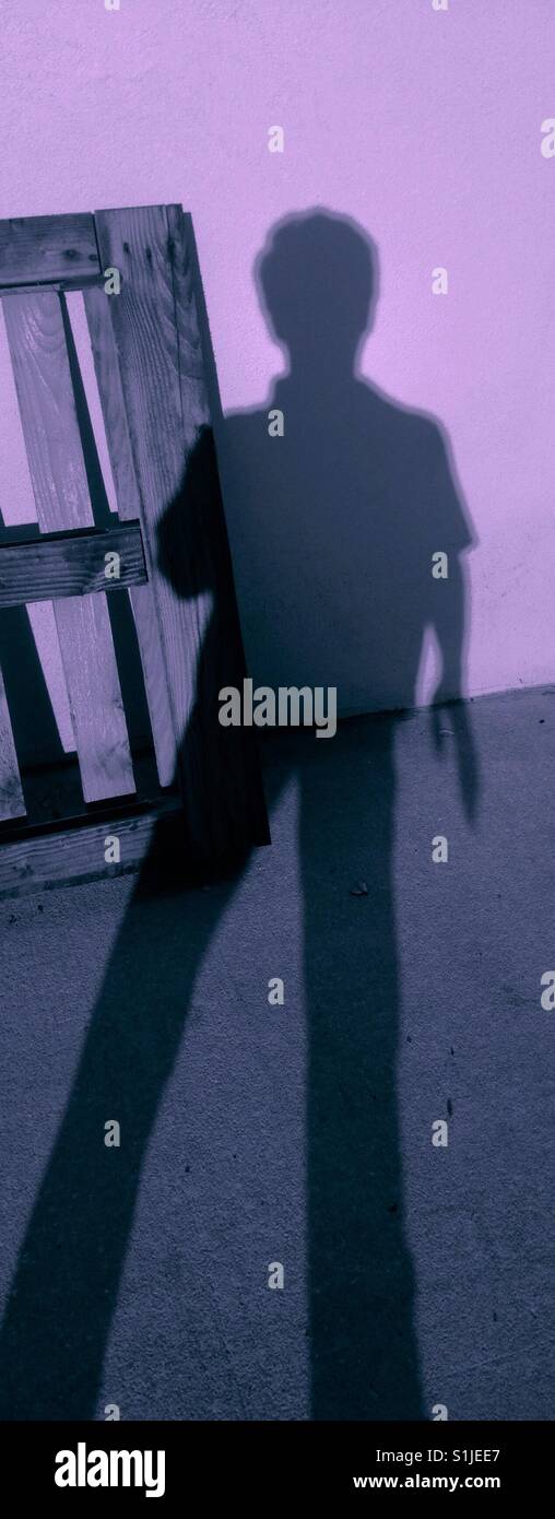 Self Portrait In Shadows High Resolution Stock Photography and Images ...