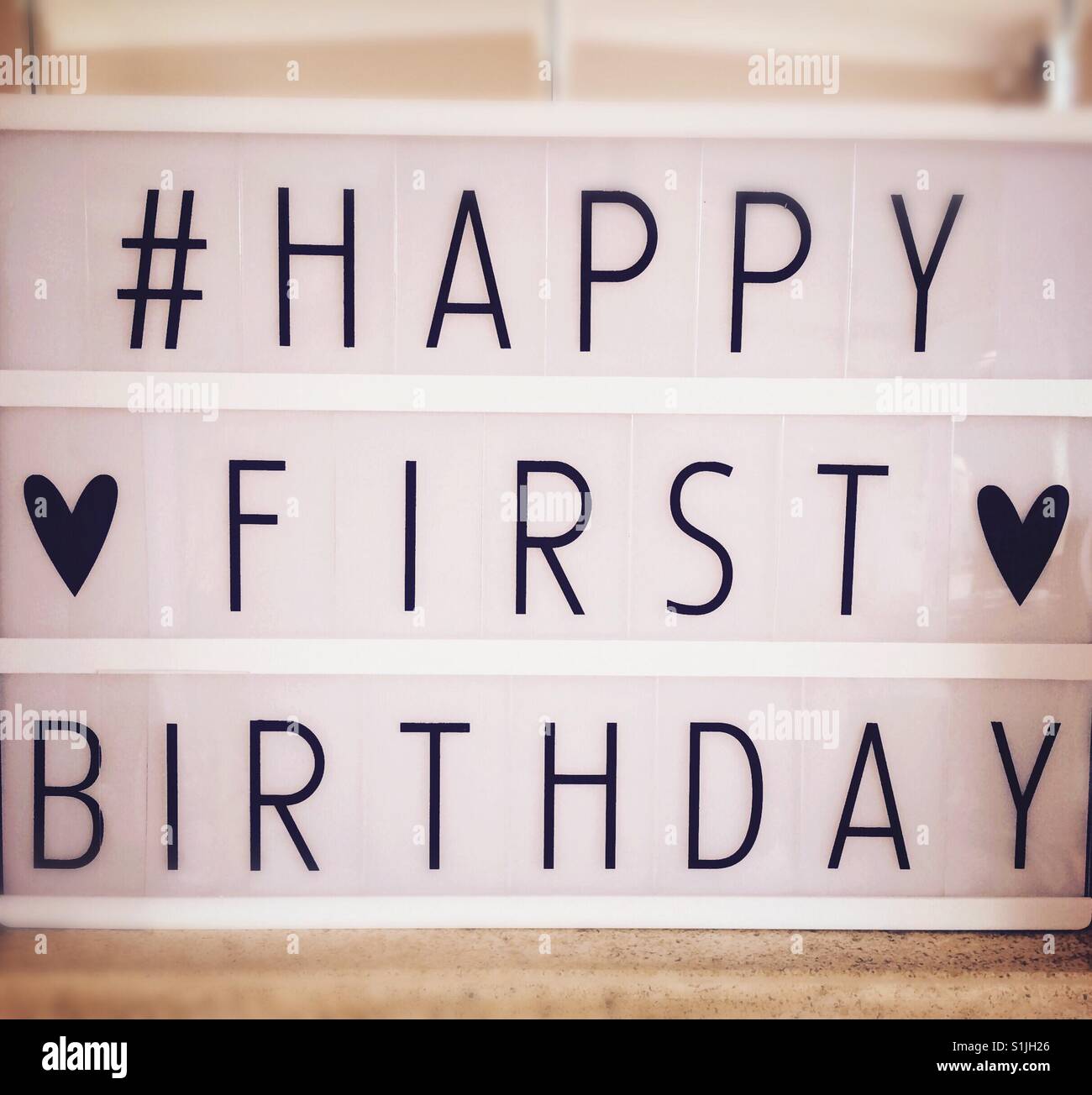1st birthday hi-res stock photography and images - Alamy