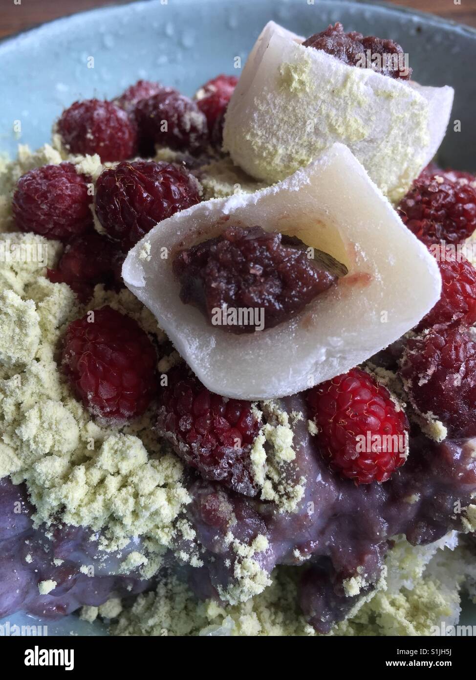 Red bean sherbet hi-res stock photography and images - Alamy