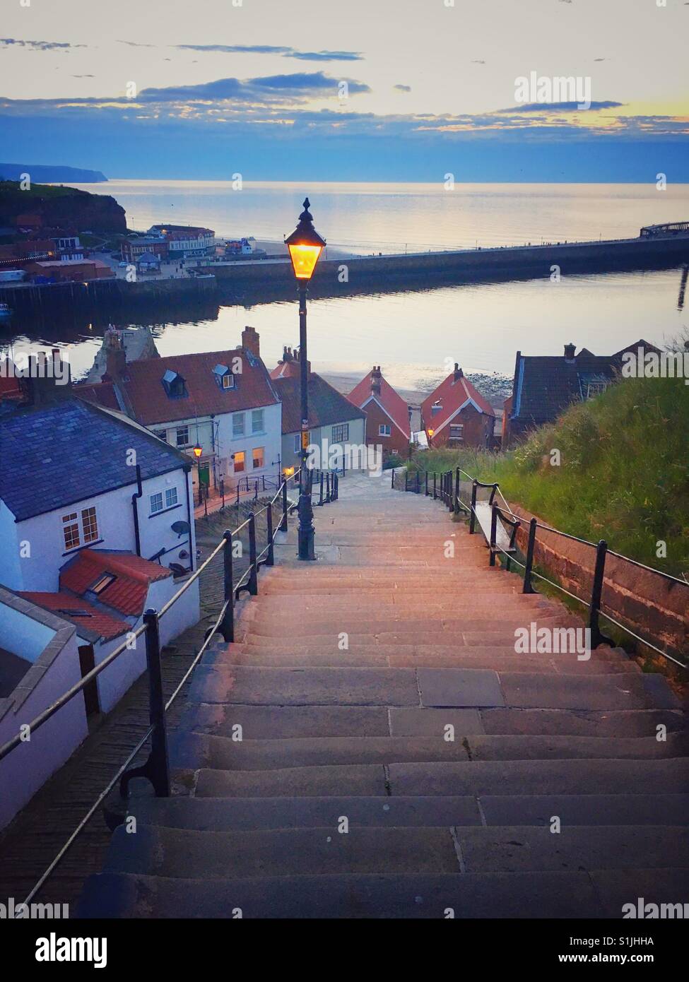 Whitby 199 Steps High Resolution Stock Photography and Images - Alamy