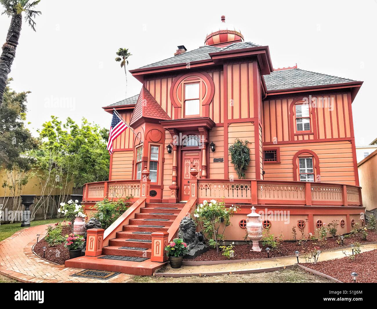 Mansion built in 1886 Stock Photo - Alamy