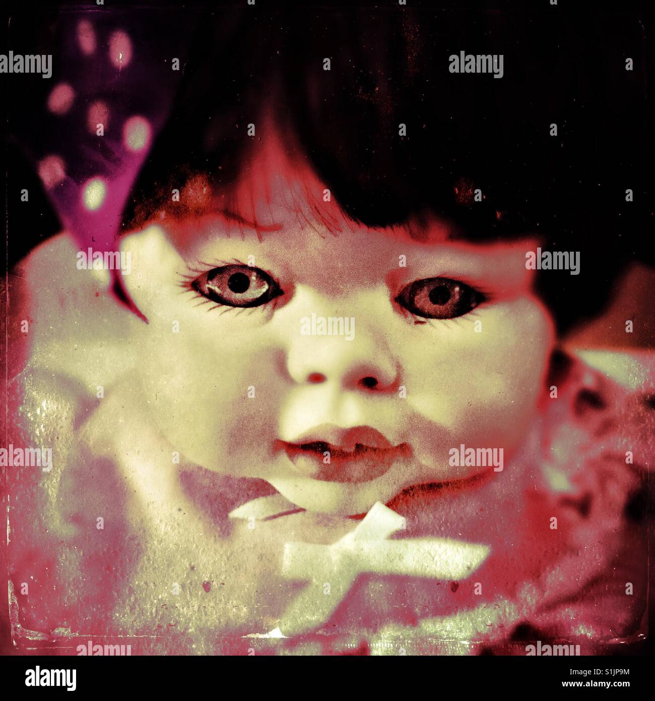 Creepy doll hi-res stock photography and images - Alamy