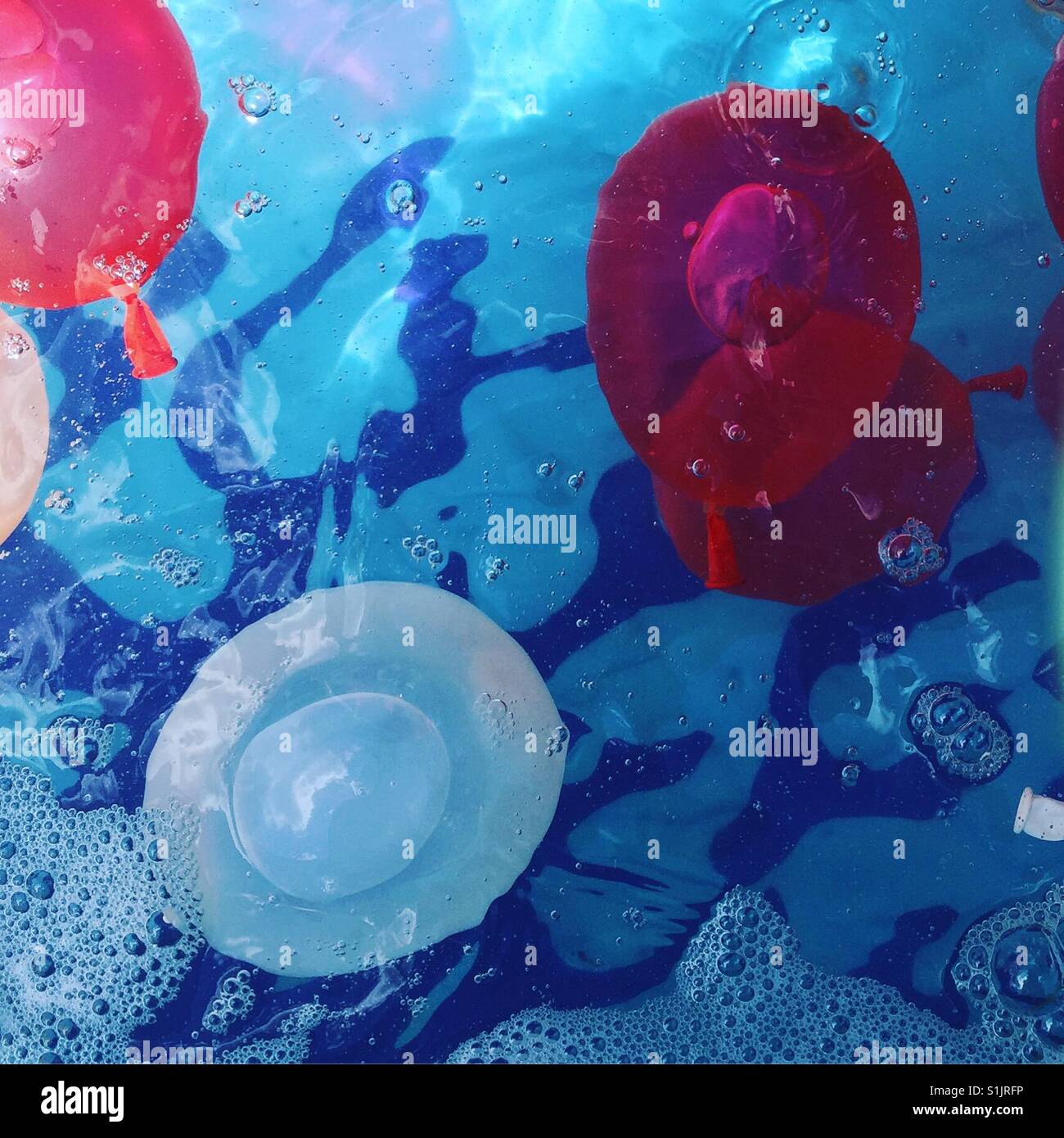 Pool with balloons hi-res stock photography and images - Alamy