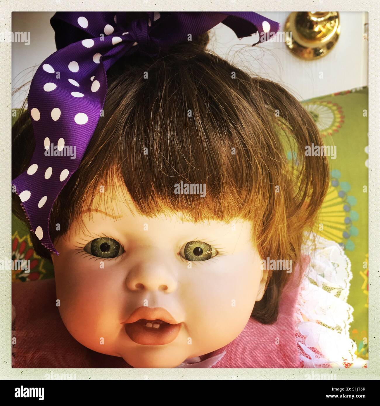 Painted doll face hi-res stock photography and images - Alamy