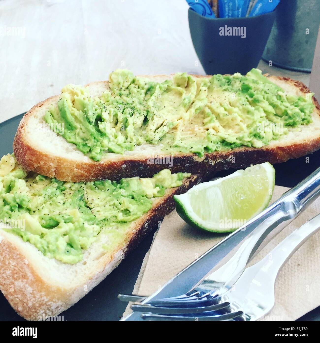 Avocado on toast Stock Photo - Alamy