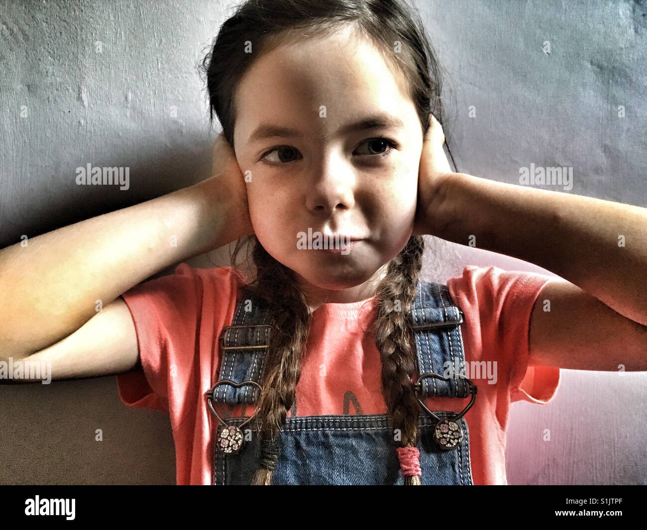 I'm not listening Stock Photo - Alamy