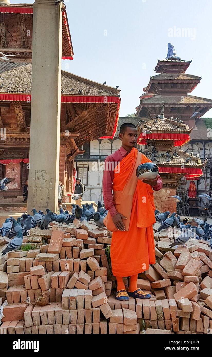 Nepal People Nepal Boy Monk Tibetan Monk High Resolution Stock ...