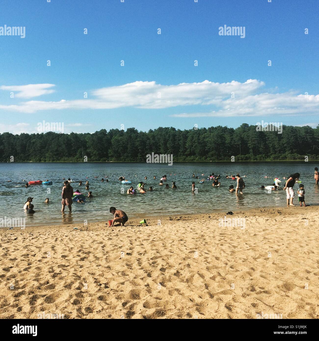 Hathaway's Pond,Cape Cod, Massachusetts Stock Photo - Alamy