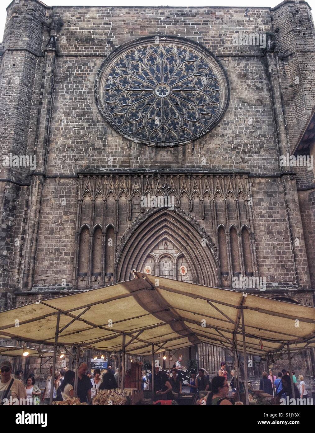 Santa maría del pi barcelona hi-res stock photography and images - Alamy