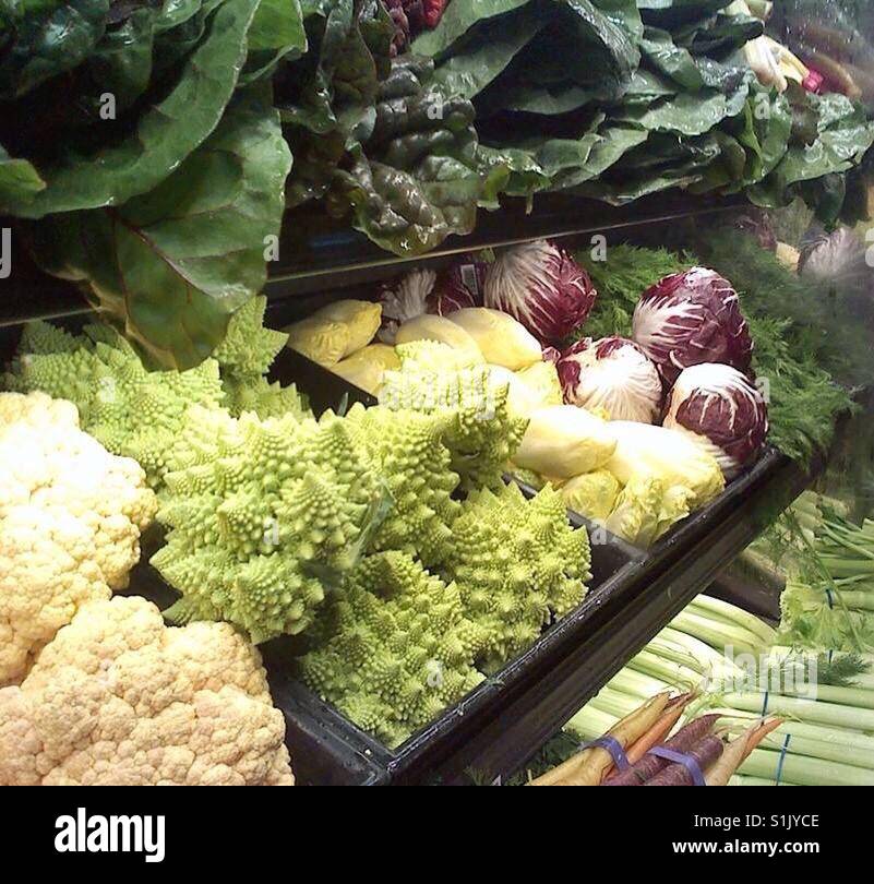 Produce at the Co-op in Seattle Stock Photo - Alamy