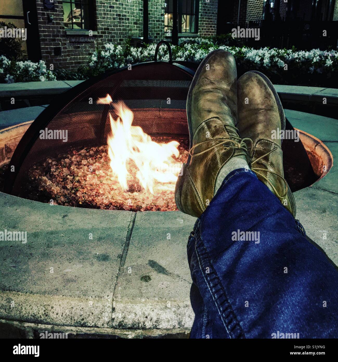 Old fire pit hi-res stock photography and images - Alamy