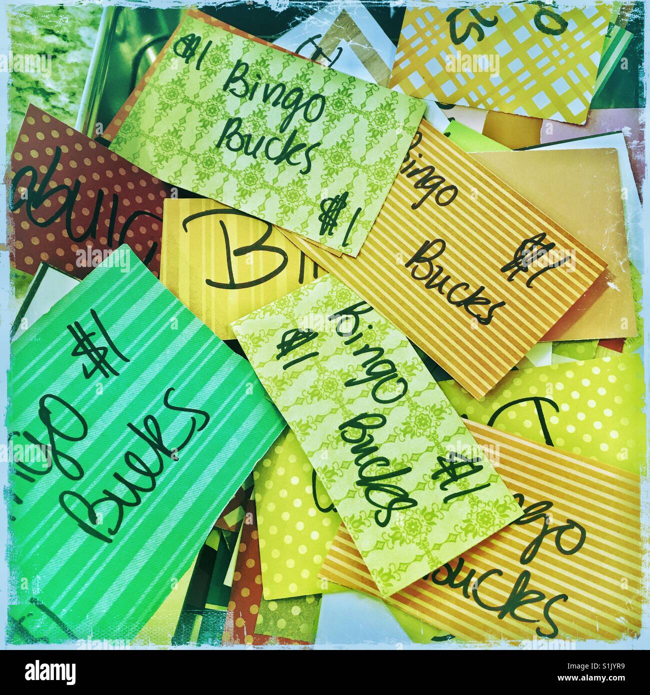 Bingo books hi-res stock photography and images - Alamy