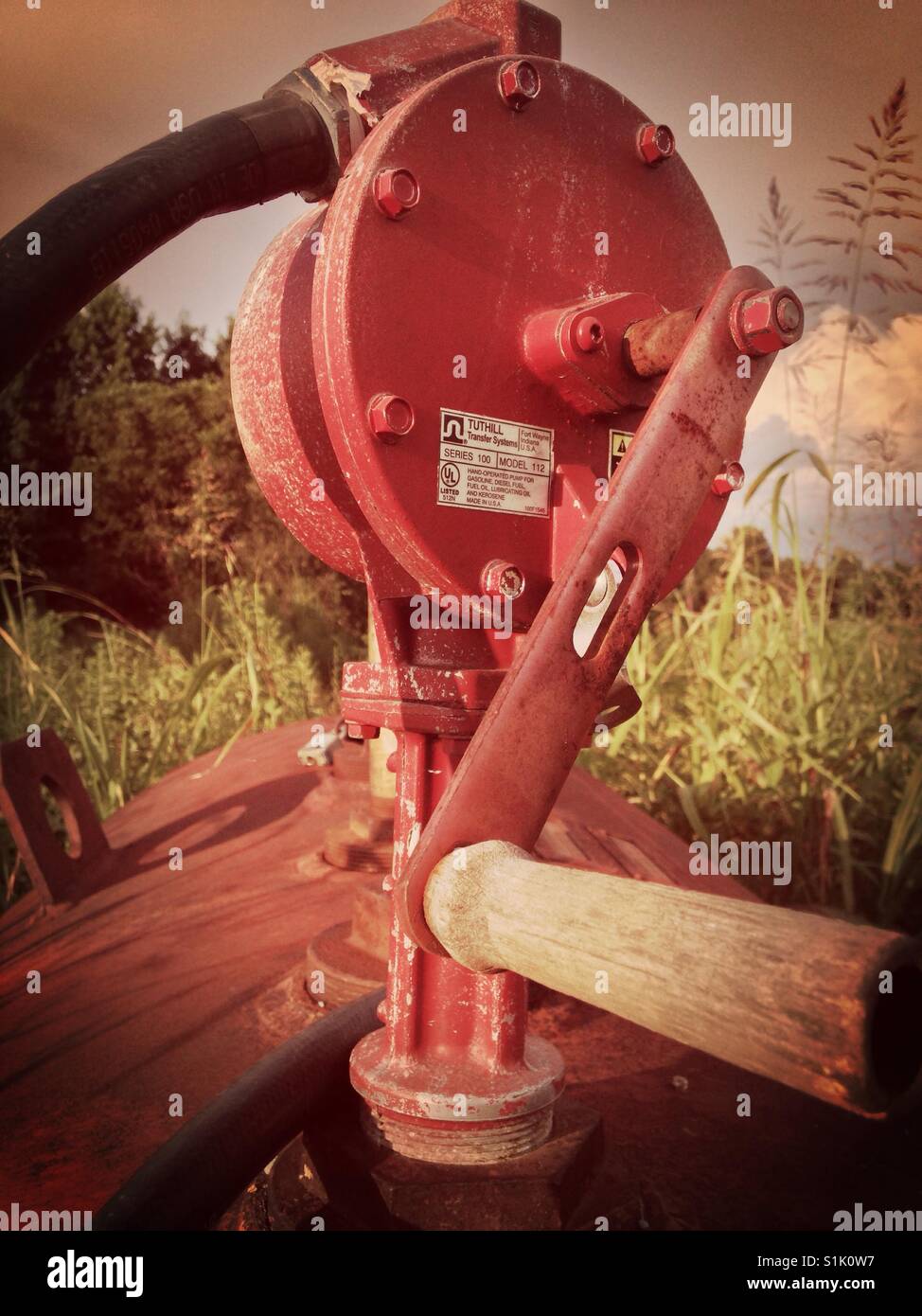 Hand crank hi-res stock photography and images - Alamy