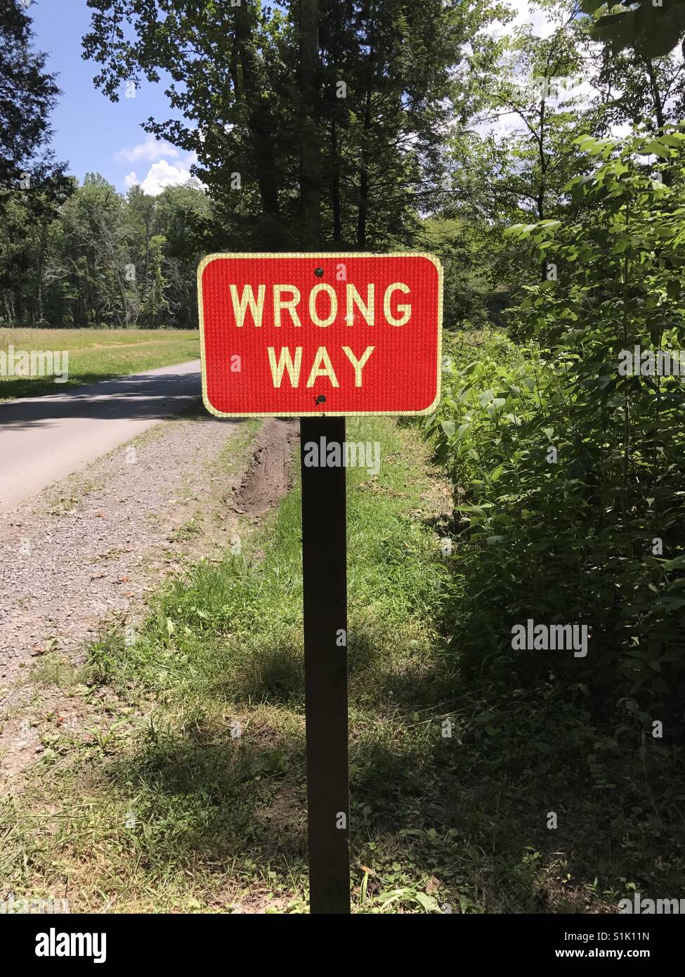 Wrong Sign High Resolution Stock Photography and Images - Alamy