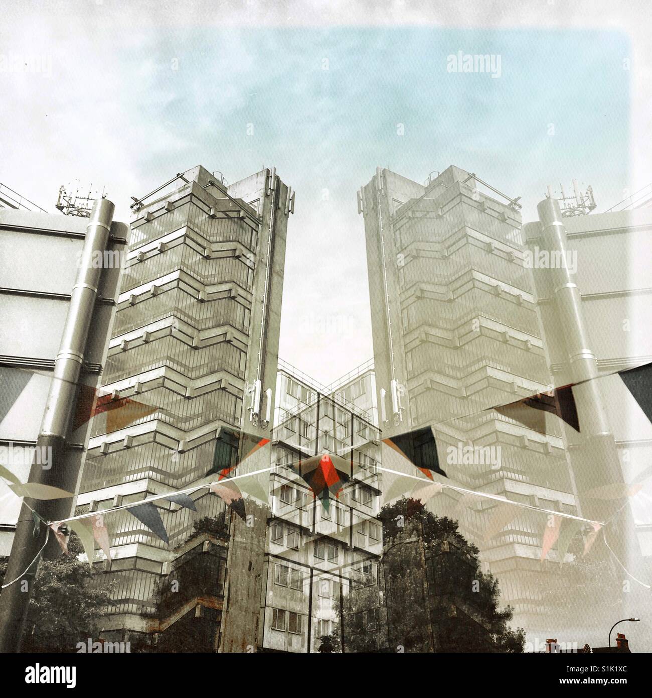 Double block hi-res stock photography and images - Alamy