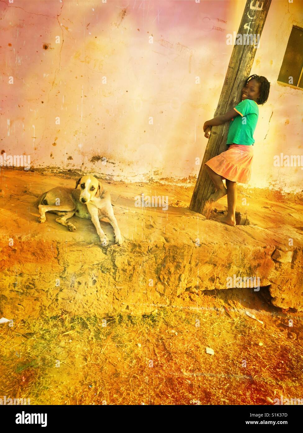 Hugging pole hi-res stock photography and images - Alamy