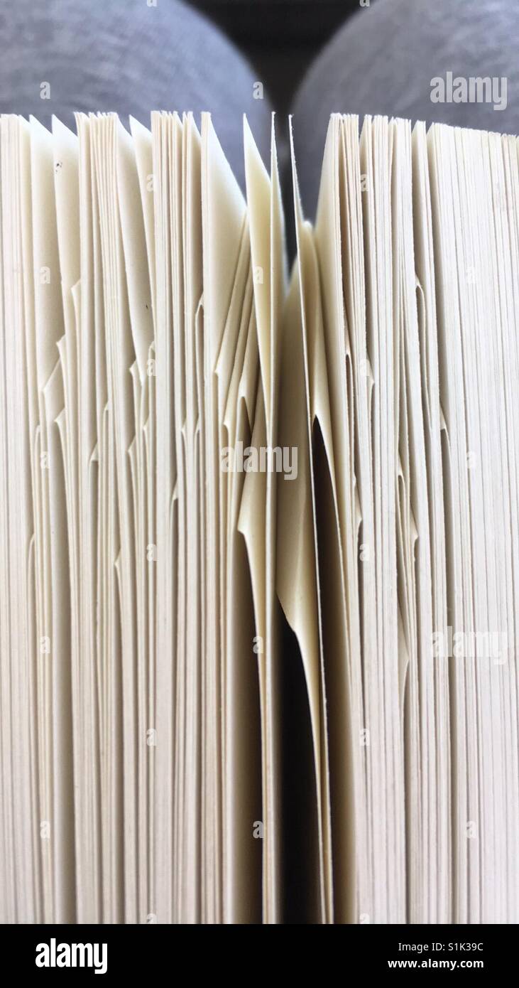 Folded book pages hi-res stock photography and images - Alamy